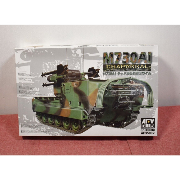 AFV Club | Toys | Afv Club 35 Af3502 M730a2 Chaparral Air Defense ...